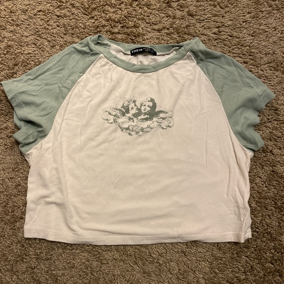 Tops | Y2k Angel Crop Top | Poshmark